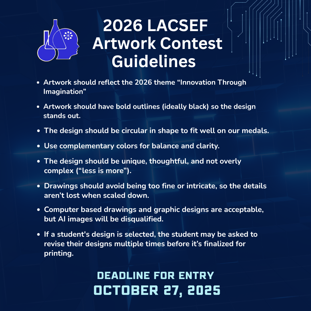 Lacsef Los Angeles County Science Engineering Fair 2026